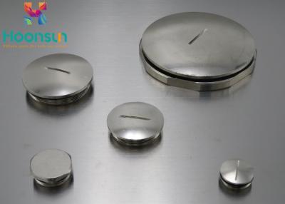 China IP54 Plug Cap Cable Gland Accessories With Silicone Rubber , Electroplating Surface Treatment for sale