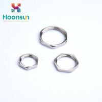 China IP54 Nickel Plated Brass Cable Gland Accessories Hexagonal Plug Screw Caps for sale