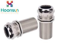 China M25 Brass Cable Gland IP68 Waterproof for 13-18mm Wire Nickel Plated for sale