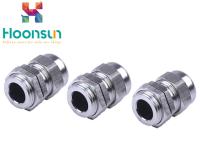 China PG11 Stainless Steel Cable Gland IP68 Waterproof Nylon PA66 5-10mm Cable Range for sale