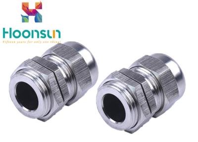 China PG21 Fire Proof Customized Stainless Steel Cable Glands For 13 - 18mm Cable Wire for sale