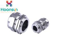 China PG13.5 Stainless Steel Cable Gland SS316L IP68 Salt Water Resistant Silicone Seal for sale