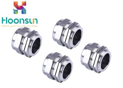 China PG16 SS316L Stainless Steel Cable Gland IP68 Outdoor Indoor NBR Hermetic Seal 10-14mm for sale