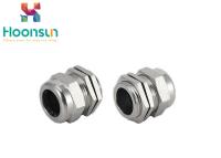 China IP68 Stainless Steel Cable Gland NPT1/2 SS316 304 Metallic Color Standard Type for sale