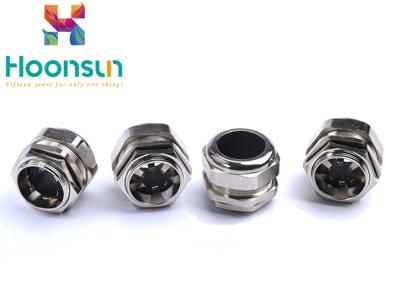 China Customized EMC Cable Gland PG13.5 , Ip68 Cable Gland With Standard Locknut for sale