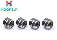 China NPT1/4 Nickel Plated Brass EMC Cable Gland 18mm Thread for Cable Protection for sale