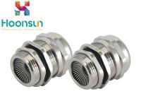 China G1/4 Metal EMC Cable Gland IP68 Watertight Nickel Plated Brass 3-6.5mm for sale