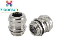 China G1 Free Sample EMC Brass Cable Gland Metal For Cable Protection , Small Size for sale