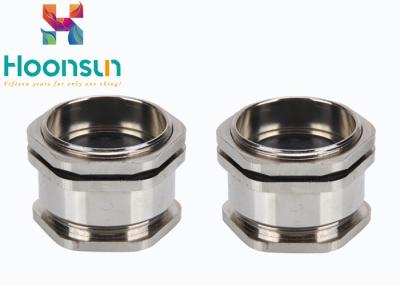 China DCG Type Metal Marine Cable Gland , PG11 Single Compression Cable Gland for sale