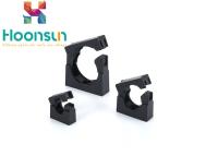 China PA Nylon Hose Clamp for Flexible Corrugated Conduit AD10 to AD54.5 Custom Colors for sale