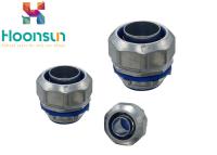 China Waterproof Liquid Tight Conduit Connector LTC 3/8 Inch Zinc Alloy Flexible Hose Fitting for sale