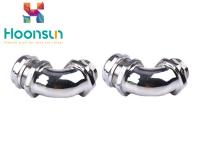China Driflex 90 Degree Nickel Plated Brass Metal Hose Fitting Connector AD10 to AD45 for sale