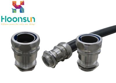 China Stainless Steel Locking Hose Joint IP65 for Pipe Connection PG7 to PG48 for sale