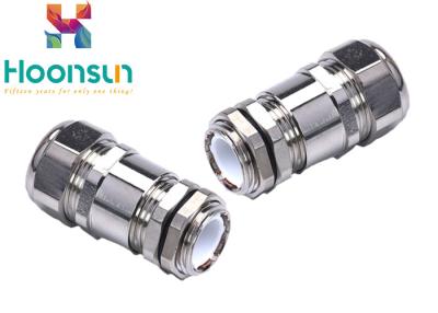 China Nickel Plated Nylon Hose Joint for Nylon Flexible Pipe M12 to M63 Standard Sizes for sale