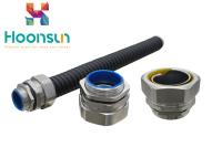 China Chromium Plated Brass Metal Hose Fittings Waterproof IP66 Stainless Steel DPJ 1/2 Inch for sale