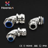 China 90 Degree Brass Hose Fitting Right Angle Tube Connector Male Threaded AD10 to AD45 for sale