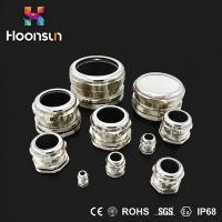China Nickel Plated Brass Cable Gland M10 IP68 Waterproof Dustproof with Silicone Seal for sale