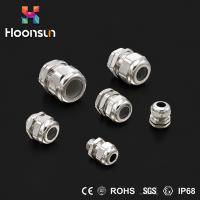 China Nickel Plated Brass Cable Gland M20 IP68 Waterproof Dustproof High Temperature Silicone Seal for sale