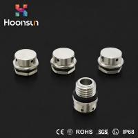 China Explosion Proof Nickel Plated Air Breather Valve IP68 Stainless Steel M12 Thread for sale