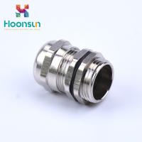 China Nickel Plated Brass Cable Gland M8 to M120 Metric Thread IP68 Waterproof for sale