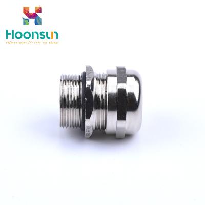 China NPT1/4 Nylon Claw EMC Cable Gland IP68 Unblocked 18mm Thread for sale