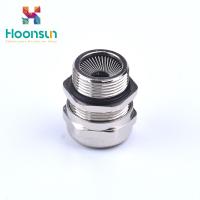 China EMC Metal Nickel Plated Brass Cable Gland M12 M25 for Cable Protection for sale