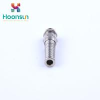 China Nickel Plated Brass Cable Gland M12-M30 with Anti Bending Spring IP68 for sale