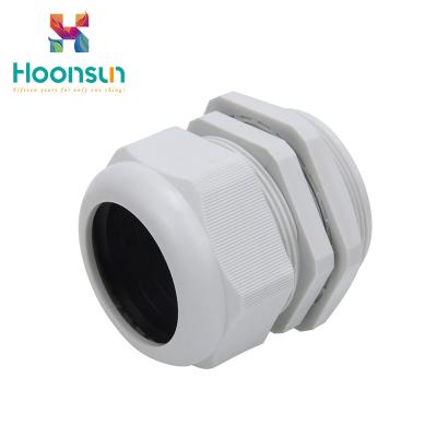 China IP68 Nylon Cable Gland M12 to M63 Thread Dustproof Waterproof Custom Colors for sale