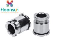 China 33mm Marine Waterproof Cable Gland Clamping Type Anti Corrosion Nickel Plated Brass IP54 for sale