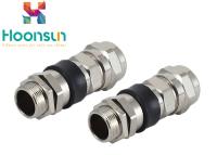 China Double Seal Metal Armored Cable Gland Waterproof IP68 for sale