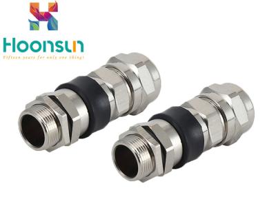 China Double Seal Metal Armored Cable Gland Waterproof IP68 for sale