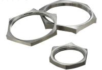 China Electroplating EMC Cable Gland Locknut IP54 With Electrical Fittings for sale