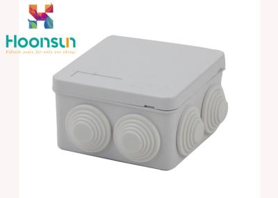 China White Waterproof Junction Box Cable Gland Accessories With PVC Stopper IP65 for sale