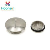 China IP54 Nickel Plated Brass Cable Gland Accessories Hexagonal Screw Plug Caps for sale