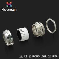 China Nickel Plated Brass Cable Gland M10 IP68 Waterproof Dustproof with Silicone Seal for sale