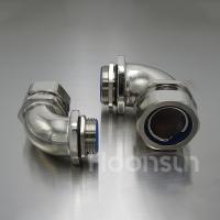 China 90 Degree Brass Hose Fitting Right Angle Tube Connector Male Threaded AD10 to AD45 for sale
