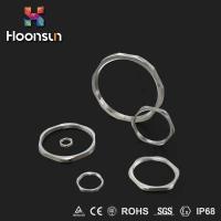 China Nickel Plated Brass Hexagonal Screw Plug Caps IP54 PG7 to M72x2 Waterproof Dustproof for sale