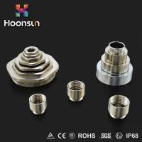 China Nickel Plated Brass Cable Gland Reducer Kit External Thread M16 to M12 for Industrial Wiring for sale