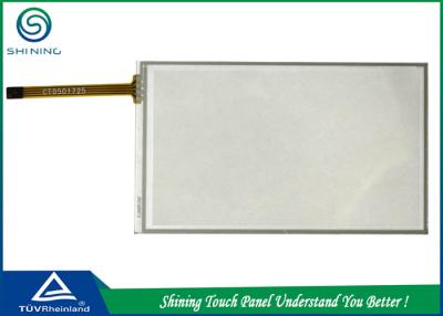 China Laptop 5 Inch Resistive Touch Panel Overlay 4 Wire Analog Film Glass Structure for sale