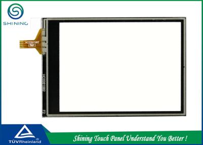 China Transparent Resistive Touch Panel 4 Wire For GPS / Navigation / Rearview Mirror Camera for sale