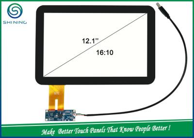 China Ratio 16 To 10 Capacitive Touch Screen 12.1'' With ILI 2302 IC USB Driving Board for sale