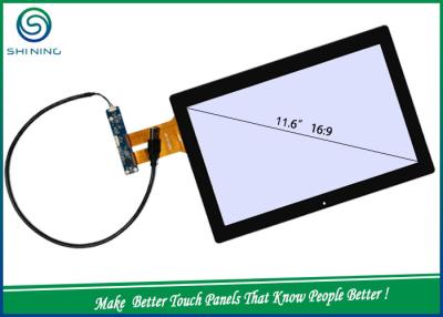 China 2 Layers Projected Capacitive Industrial Touch Screen With Cover Glass / Sensor for sale