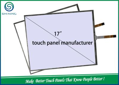 China High Durability Industrial Touch Screen 17 Inches 5 Wire Resistive Touch Panel for sale