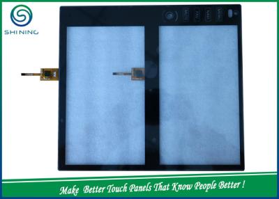 China 9'' Touch Panel 2 Pieces Sensor Glass With 1 Piece Cover Glass COF Two In One Type for sale