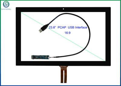 China USB Interface Capacitive Touch Panel 16:9 COB Type ILITEK 2302 Controller for sale