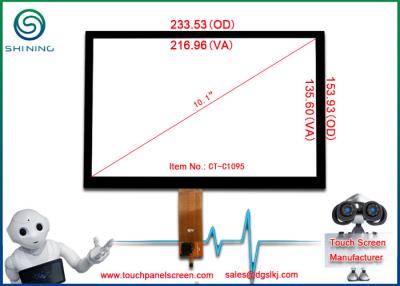 China 10.1 Inches 16/10 I2C Interface Capacitive Touch Display COF Type Goodix GT928 Controller for sale