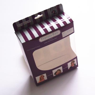 China Qingdao Hang Paper Box for Hair Extension for sale