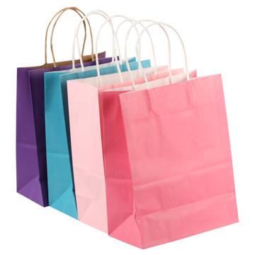 China Colored Promotional Paper Bag for sale
