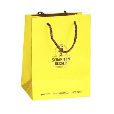 China Custom Made Printed Paper Shopping Bag for sale