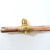 China DN4-DN100 5/8 Refrigeration Ball Valve For CFC HCFC HFC Refrigerants for sale